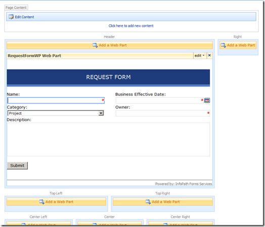 Let's Sharepointing together: Submit InfoPath Form To Sharepoint (C#)